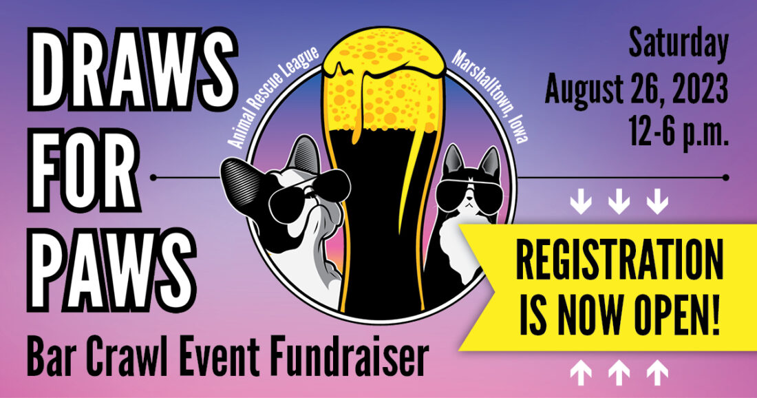 Annual Draws For Paws bar crawl fundraiser slated for Saturday | News ...